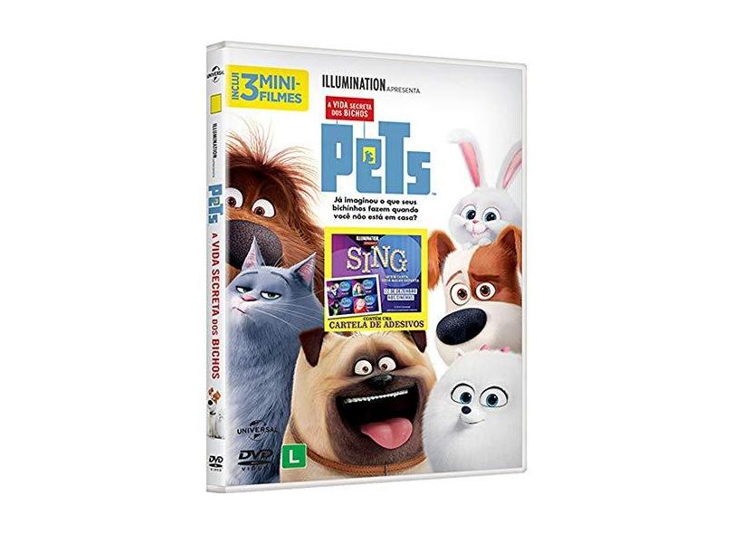 DVD - Pets - A Vida Secreta dos Bichos com o Melhor Preço é no Zoom