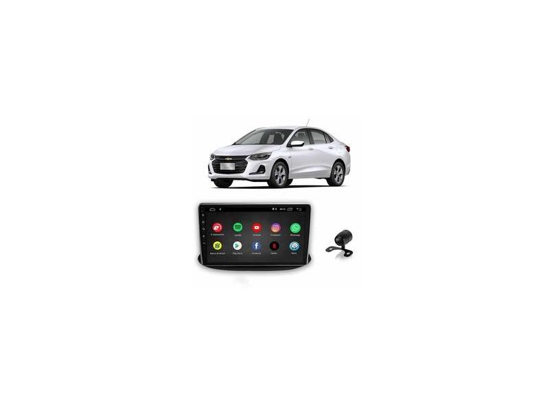 Central Multimídia Chevrolet Onix Plus 2020 Faaftech 10,1 Polegadas Android Aplicativos BT USB ...