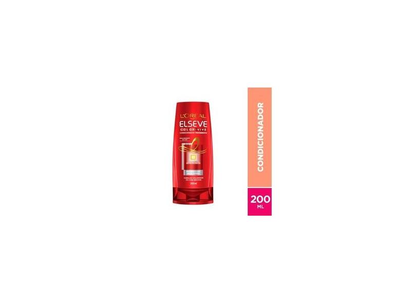 Condicionador Elseve Color-Vive Loreal Paris 200ml Prolongador de Cor ...