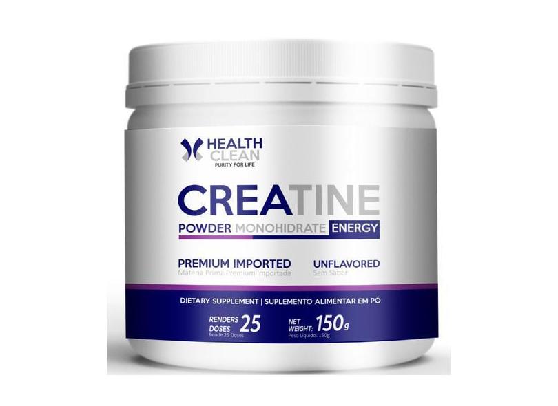 Creatina Powder Monohidratada Energy 150G - Health Clean com o Melhor ...