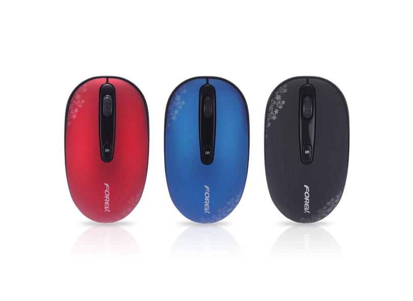 Forev 2.4G sem fio ergonómico móvel Optical Power Saving mouse sem fio ...