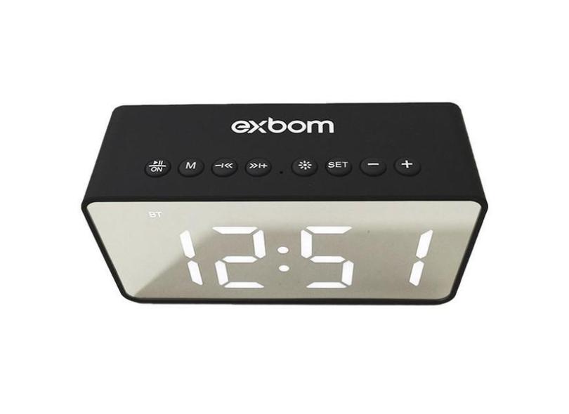 Radio Relógio Despertador Cs-Mt6Bt com o Melhor Preço é no Zoom