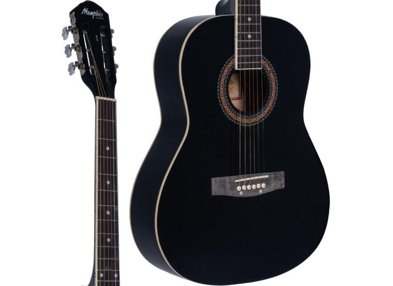 Violão Clássico Memphis By Tagima AC40 Aço Preto com o Melhor Preço é ...
