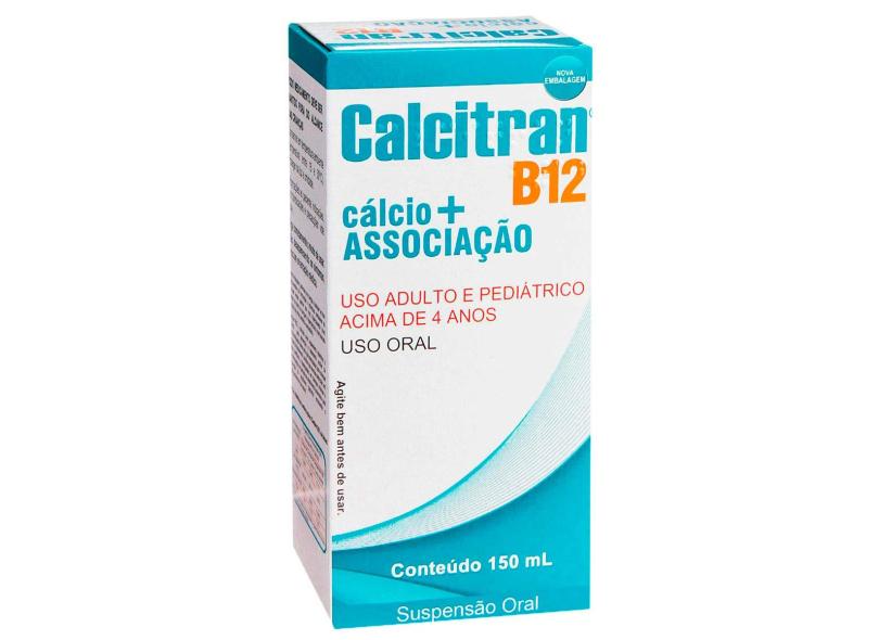 Calcitran B12 Solução Oral com 150ml FQM 150ml Solução com o Melhor ...