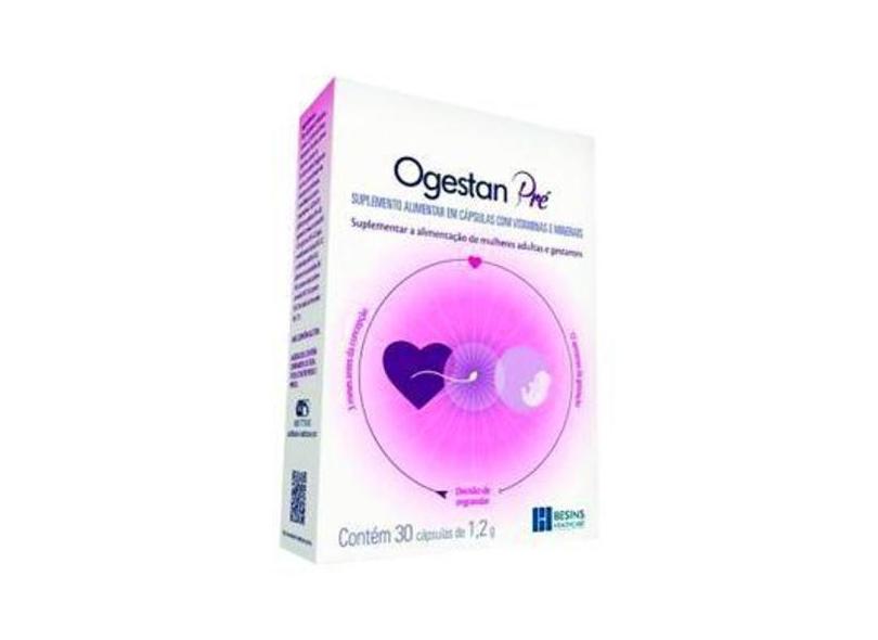 Suplemento Alimentar Ogestan Pre 30 Capsulas com o Melhor Preço é no Zoom