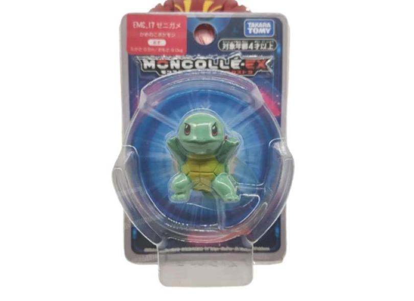 Pokemon Squirtle Miniatura Takara Tomy Pvc Moncollé Ex em Promoção é no ...