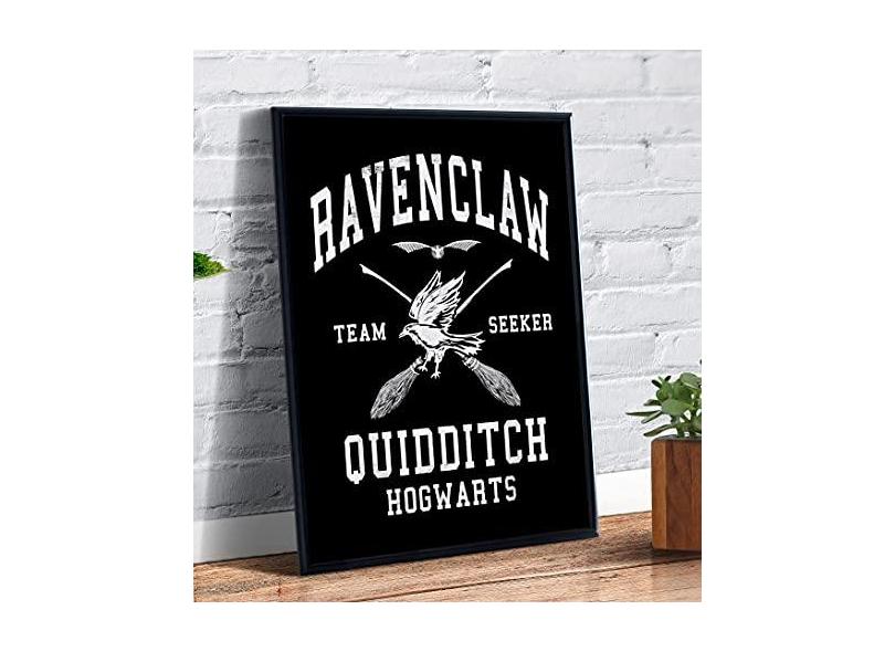 Quadro decorativo Poster Ravenclaw Hogwarts Harry Potter com o Melhor ...
