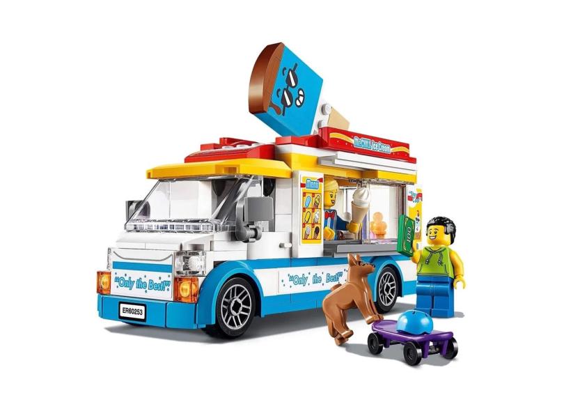 Lego City Veiculo Ice Cream Van De Sorvetes 200 Peças Para Montar com o ...