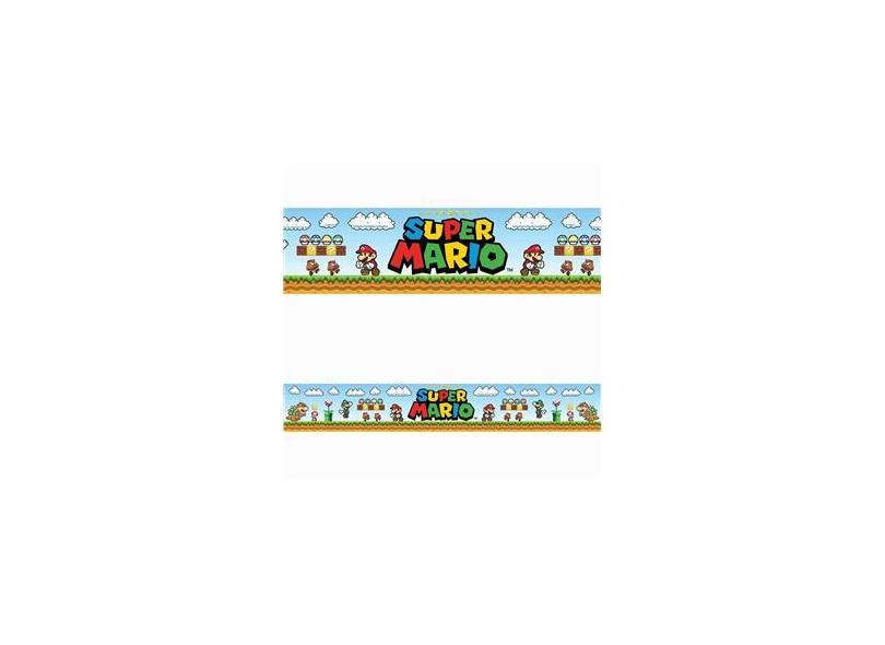 Faixa Decorativa Border Super Mario 5 M Por 15 Cm com o Melhor Preço é ...