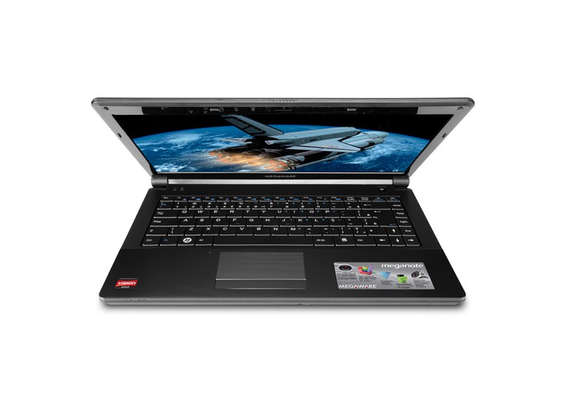 Notebook Megaware AMD Dual Core C-50 2GB de RAM HD 320 GB LED 14 ...