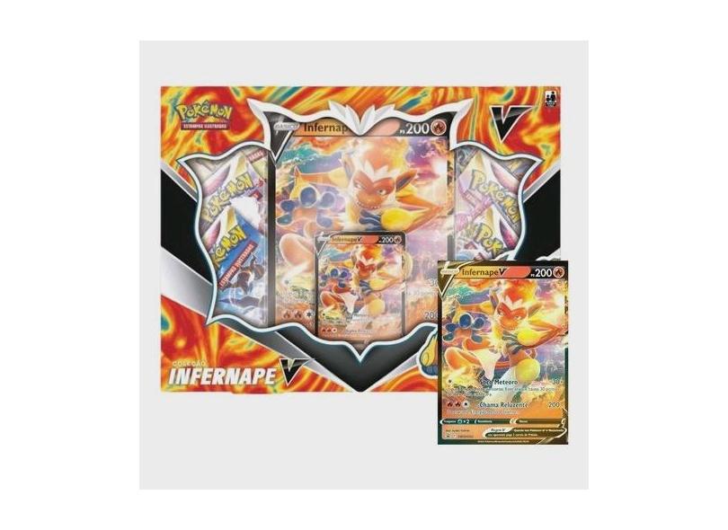 Pokémon Box Infernape V Original Copag Cartas Tcg com o Melhor Preço é ...