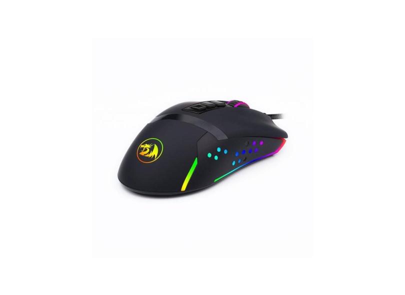 Mouse Gamer Redragon 10000DPI Octopus RGB 7 Botoes Programaveis, - M712 ...
