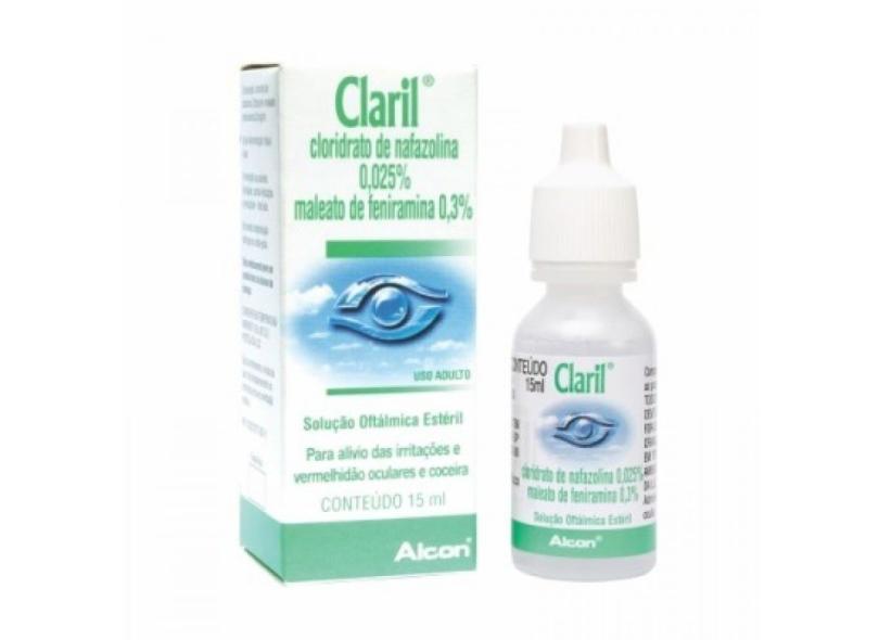 KIT COM 10 - Claril - Colírio - 15ml cada com o Melhor Preço é no Zoom