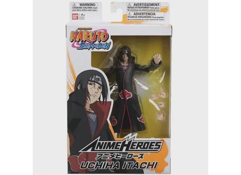 Boneco Articulado Bandai Itachi Uchiha fun F0051-4 com o Melhor Preço é ...