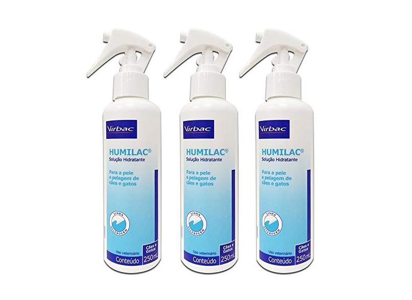 Combo 3Un Hidratante Humilac 250Ml Cada - Virbac com o Melhor Preço é ...