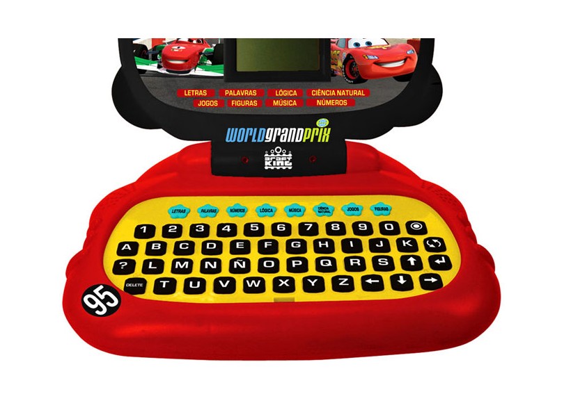 Laptop Infantil Carros 32 Atividades Yellow 6121 com o Melhor Preço é ...