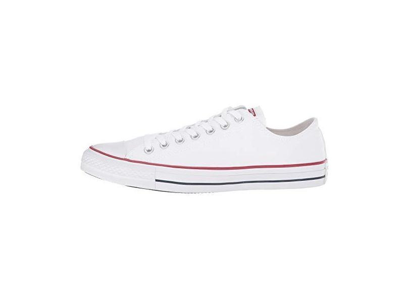 Converse T nis unissex Chuck Taylor All Star Ox cano baixo cl ssico, Branco ptico, 13 Women/11 ...