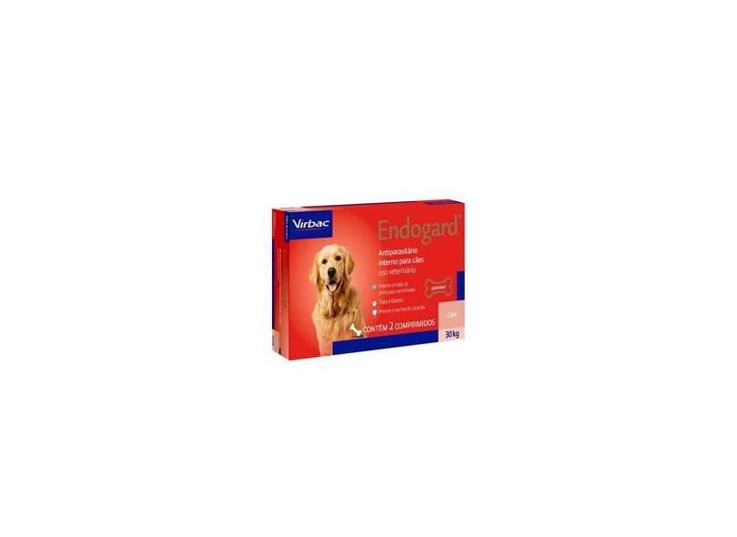Vermífugo Endogard Cães até 30kg Virbac 2 Comp em Promoção é no Buscapé