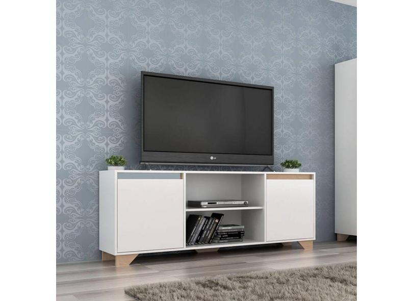 Rack TV 55 2 Portas 2 Nichos e Siena com o Melhor Preço é no Zoom