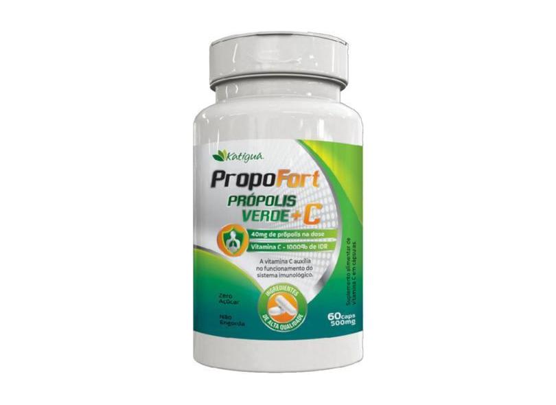 Propofort Propolis Verde + Vitamina C 60 Capsulas Katigua em Promoção é ...