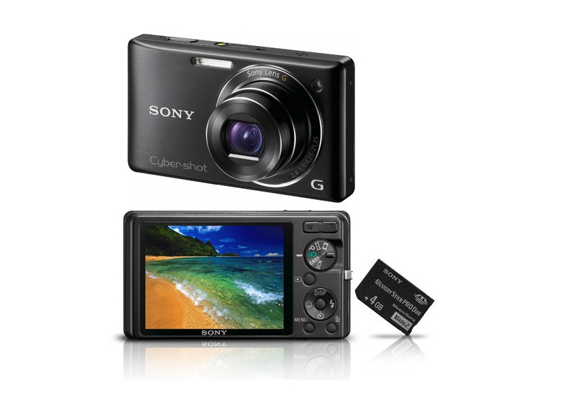 Câmera Digital Sony Cyber-Shot 14,1 MP HD DSC-W380 com o Melhor Preço é ...