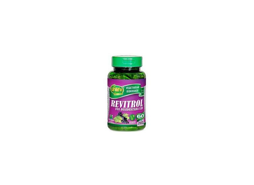 Uva Revitrol 60 capsulas 500 mg Resveratrol Para Que Serve em Promoção ...
