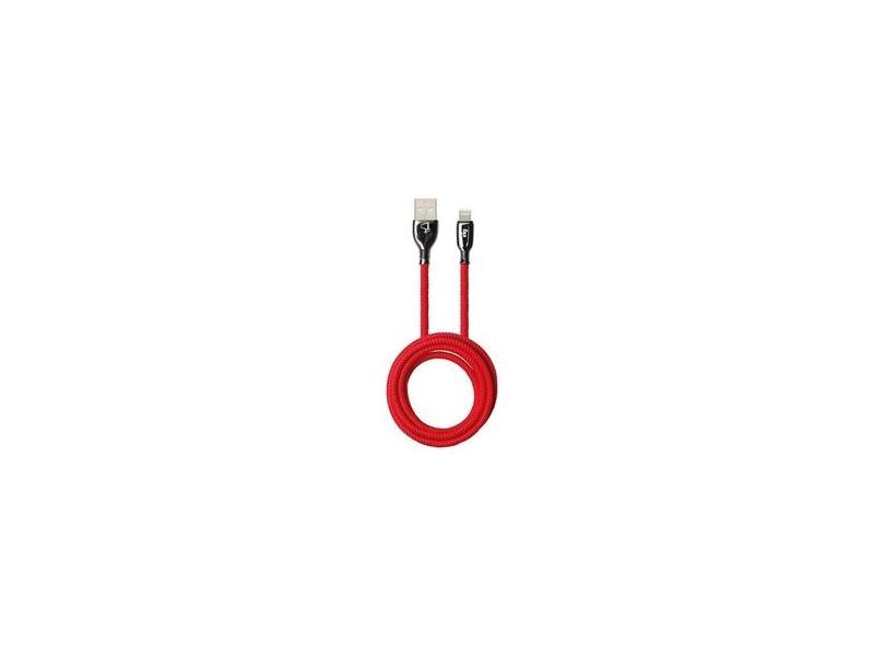 Cabo Lightning Braided Red - Conectores Em Alumini com o Melhor Preço é ...