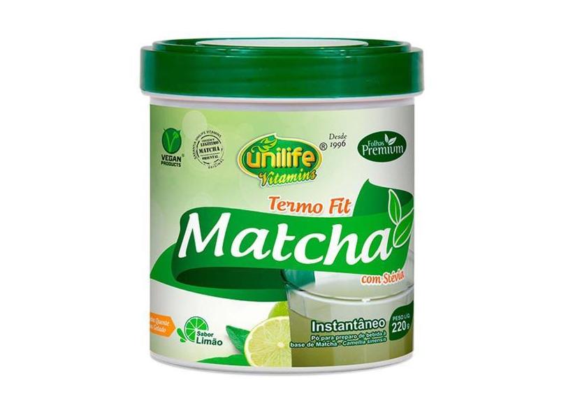 Matcha Termo Fit Instantâneo Limão 220G Unilife com o Melhor Preço é no ...