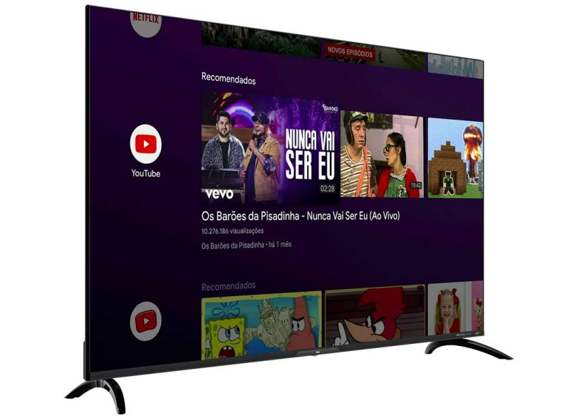 Smart TV LED 55" Philco 4K PTV55G7EAGCPBL com o Melhor Preço é no Zoom