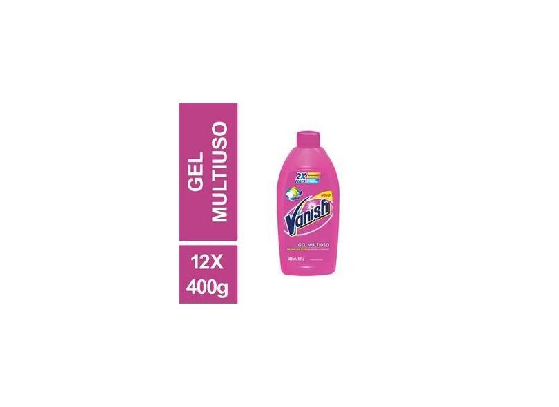 Kit Tira Manchas Gel Multiuso Vanish 500ml Frasco 12un em Promoção é no ...