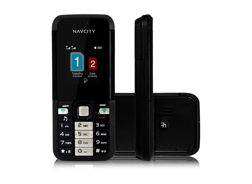 Celular NavCity NP-234 2 Chips com o Melhor Preço é no Zoom