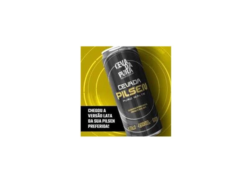 Cerveja Cevada Pura Pilsen Puro Malte Lata 355 ml em Promoção é no Buscapé