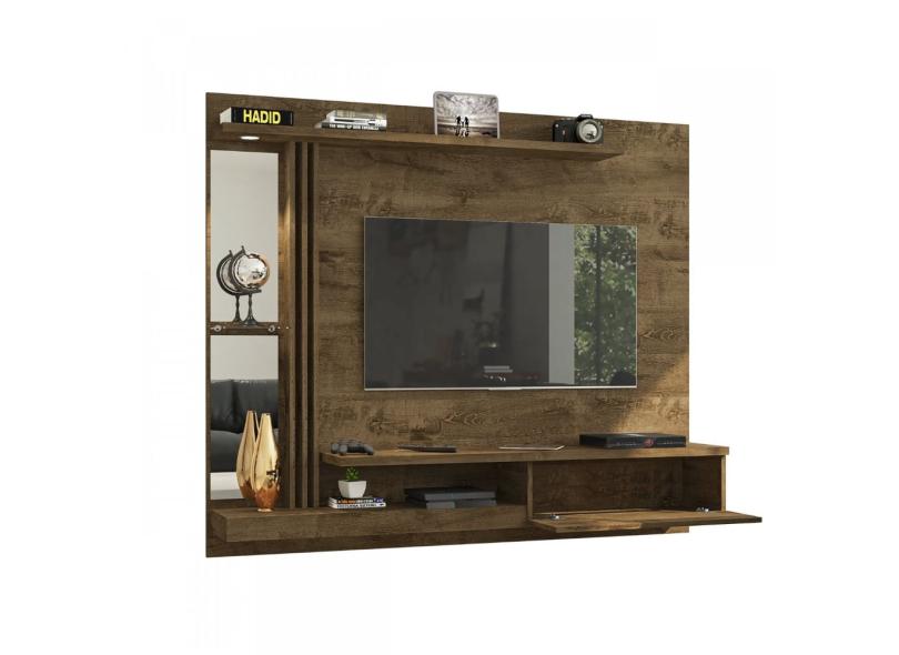 Painel Denver para Tvs 55 Polegadas LED Elétrico e Prateleira de Vidro ...