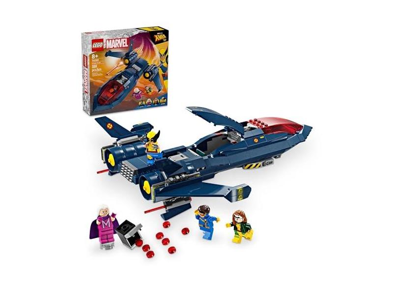 LEGO Set Super Heroes Marvel 76281 X-Jet dos X-Men 359 peças com o ...