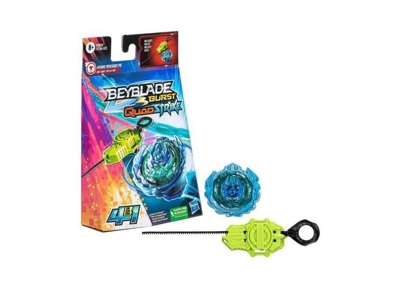 Pião E Lançador Beyblade Burst Quadstrike Kit Inicial F8065 - Hasbro ...