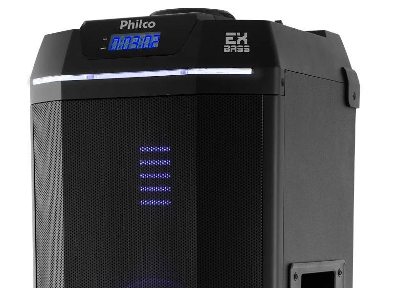 Caixa Acústica Philco PCX9000 Bluetooth Bivolt com o Melhor Preço é no Zoom