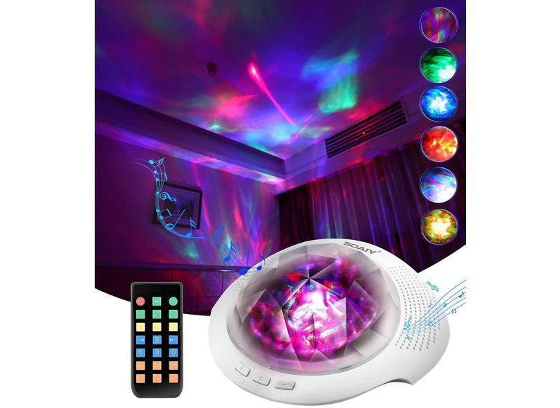 Projetor de luz noturna, Projetor Galaxy com Nuvem de Nebulosa LED ...