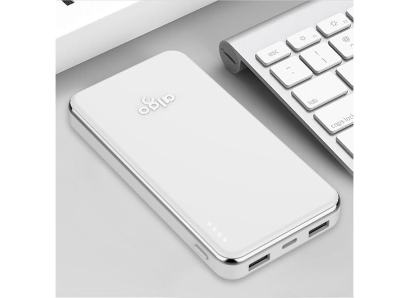 Aigo 5V / 2A 10000mAh Micro-USB Ports Dual USB Bateria Carregador ...