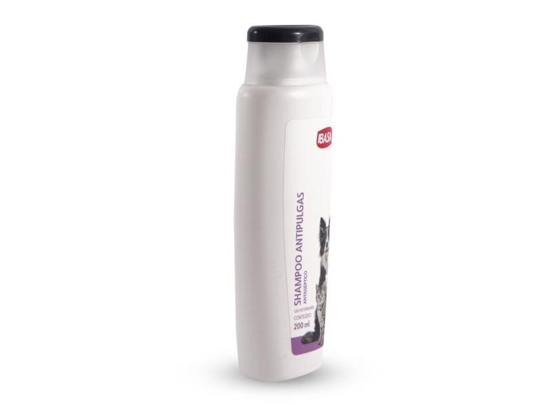 Ibasa 200 ml Shampoo Antipulgas para cães e gatos com o Melhor Preço é ...