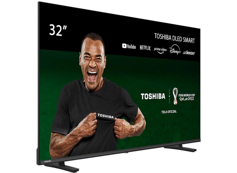 Smart TV LED 32" Toshiba TB016M 2 HDMI com o Melhor Preço é no Zoom
