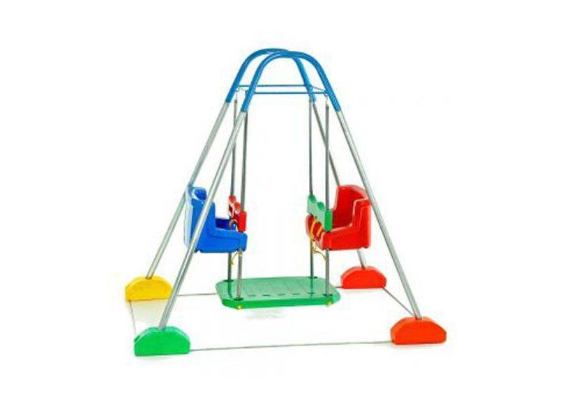 Balanço Infantil Duplo Com Estrutura Jundplay com o Melhor Preço é no Zoom