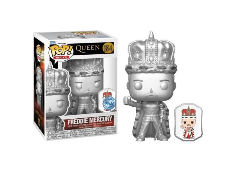 Funko Queen King Freddie Mercury Platina Pop Exclusivo! w em Promoção é ...
