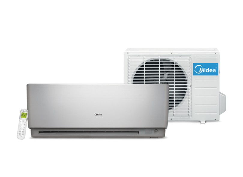 Ar-Condicionado Split Hi Wall Midea Prime 9000 BTUs Inverter Controle ...