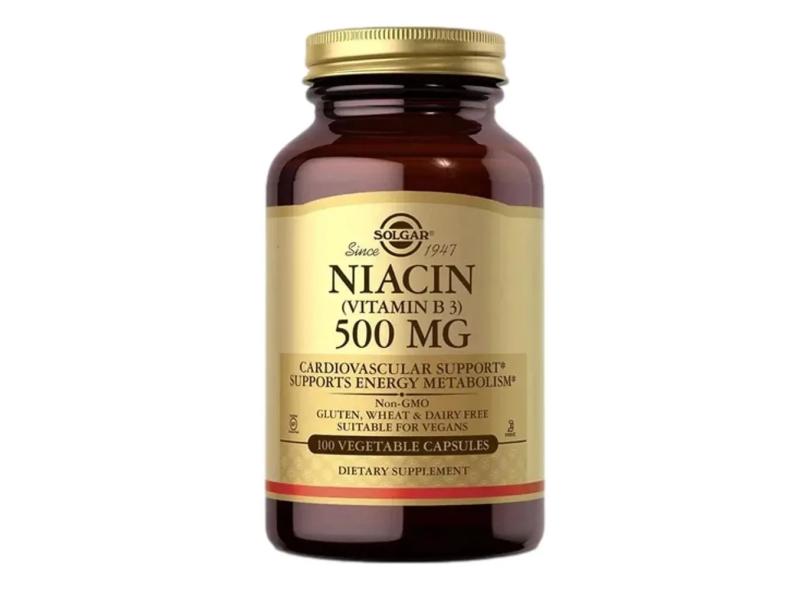 Solgar Niacin Vitamina B3 500 Mg - 100 Cápsulas com o Melhor Preço é no ...