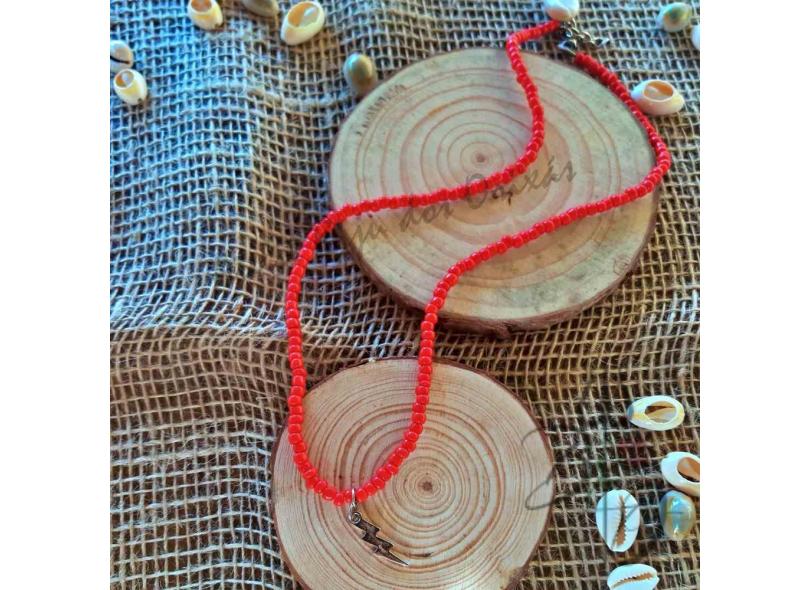 Colar de Miçangas de Iansã Orixá Umbanda e Candomblé Ateliê Biju dos ...