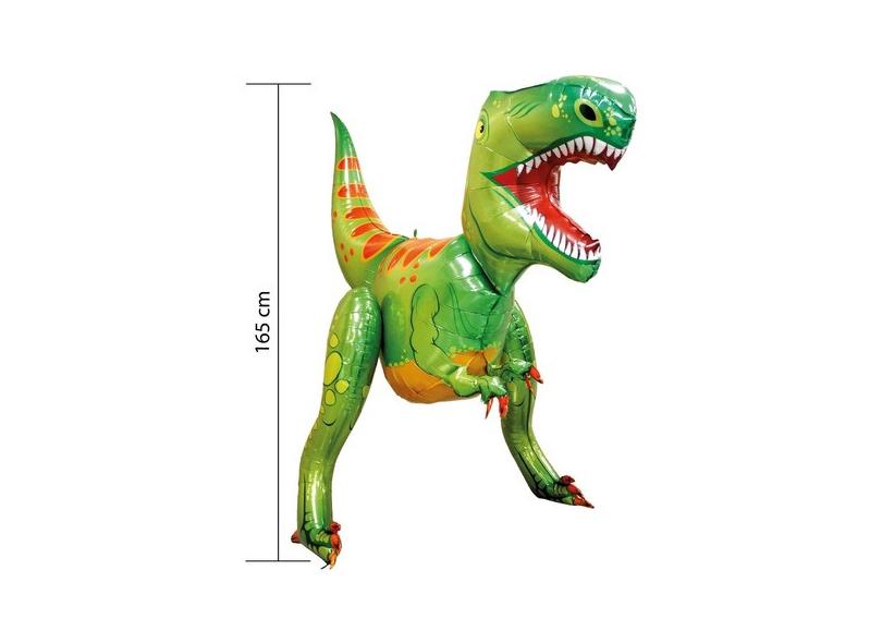 Balão Dinossauro Metalizado 3d Aprox. 1,65 Cm - Grabo com o Melhor ...