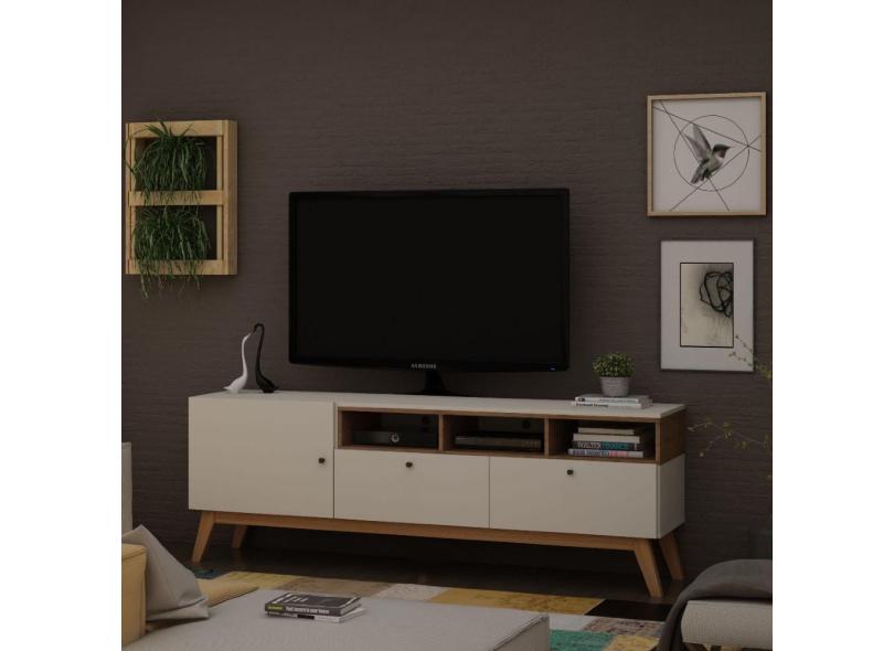 Rack Para Tv Até 65 Polegadas 1 Porta 2 Gavetas Texas Gelius com o ...