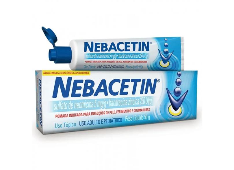 Nebacetin Takeda Pomada 50g em Promoção é no Buscapé