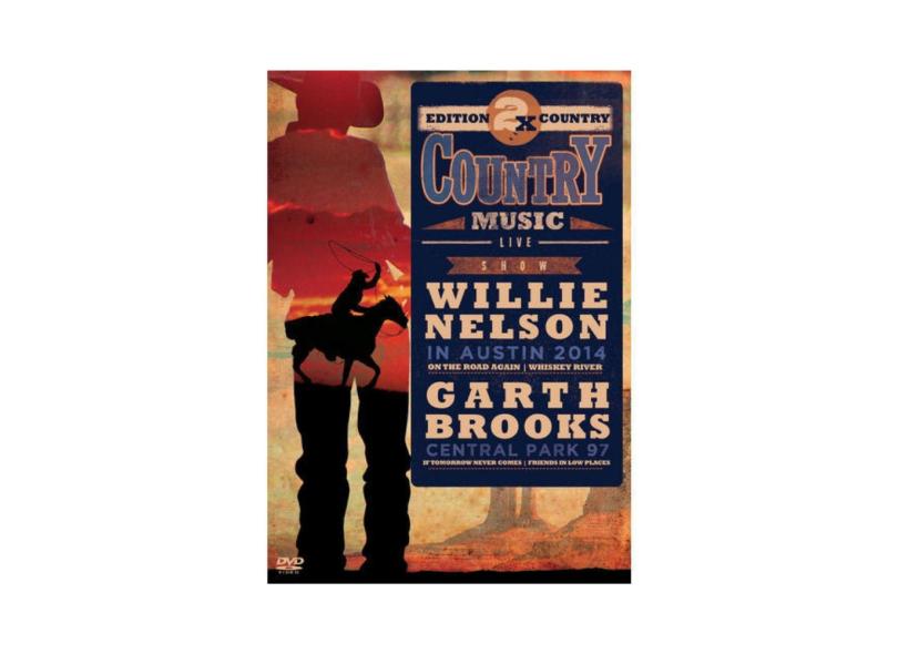 Dvd Country Music Live Willie Nelson Austin 2014 / Garth Brooks Central ...