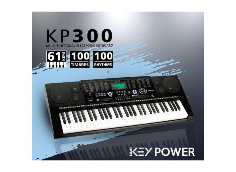 Teclado Kadosh Key Power 61 Teclas Usb 100 Timbres Kp300 com o Melhor ...